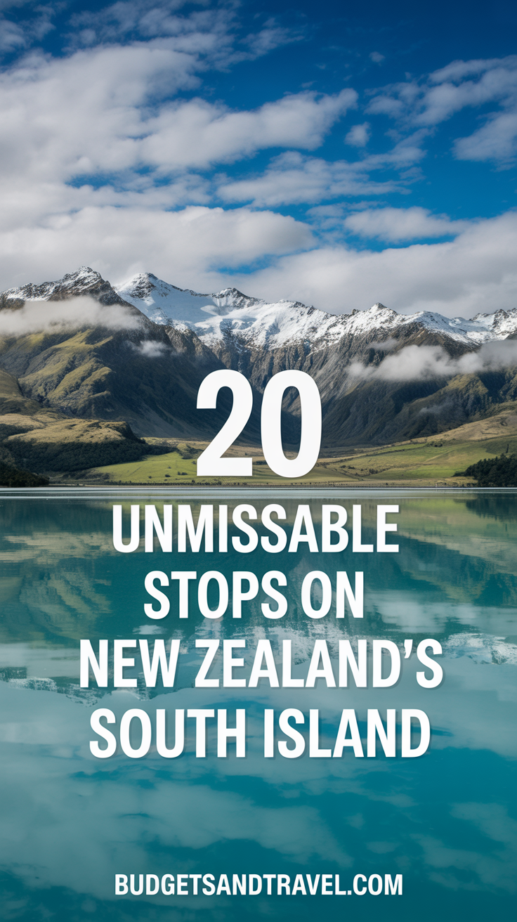 20 Unmissable Stops on New Zealand’s South Island