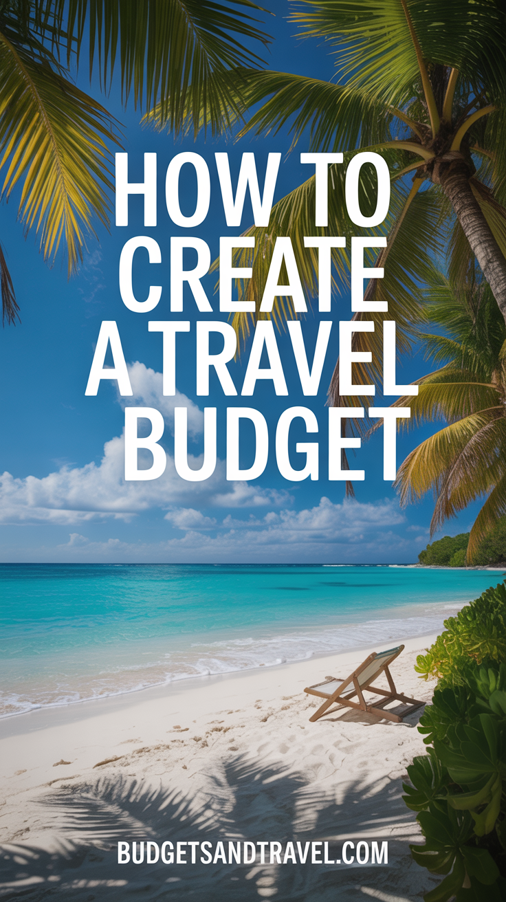 How to Create a Travel Budget: A Step-by-Step Guide