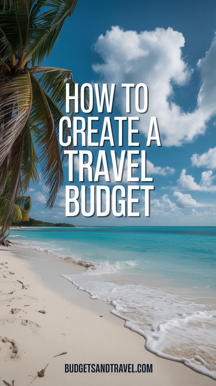 How to Create a Travel Budget: A Step-by-Step Guide