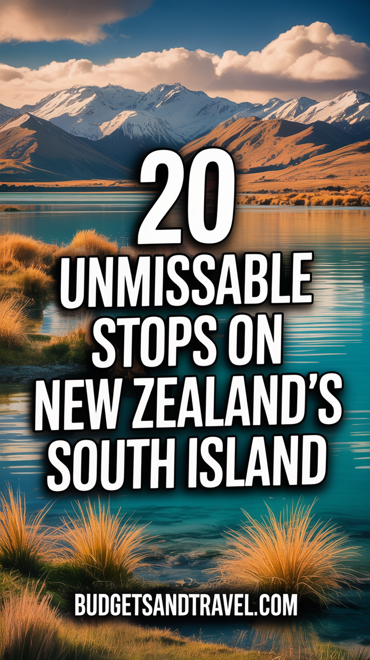 20 Unmissable Stops on New Zealand’s South Island